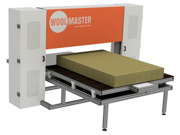 Rockwool cutting machine - stone wool, mineral wools